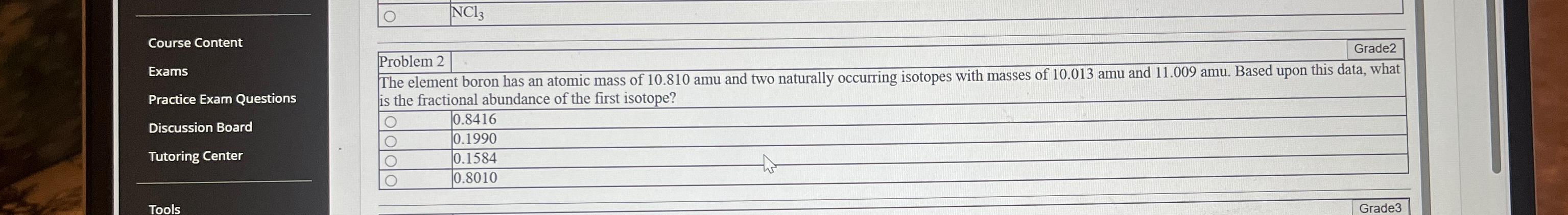 Solved Course ContentExamsPractice Exam QuestionsDiscussion | Chegg.com