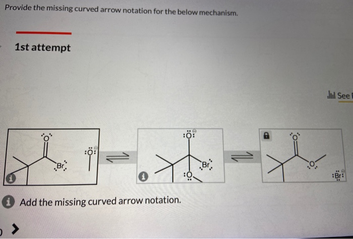 Solved Provide the missing curved arrow notation for the | Chegg.com