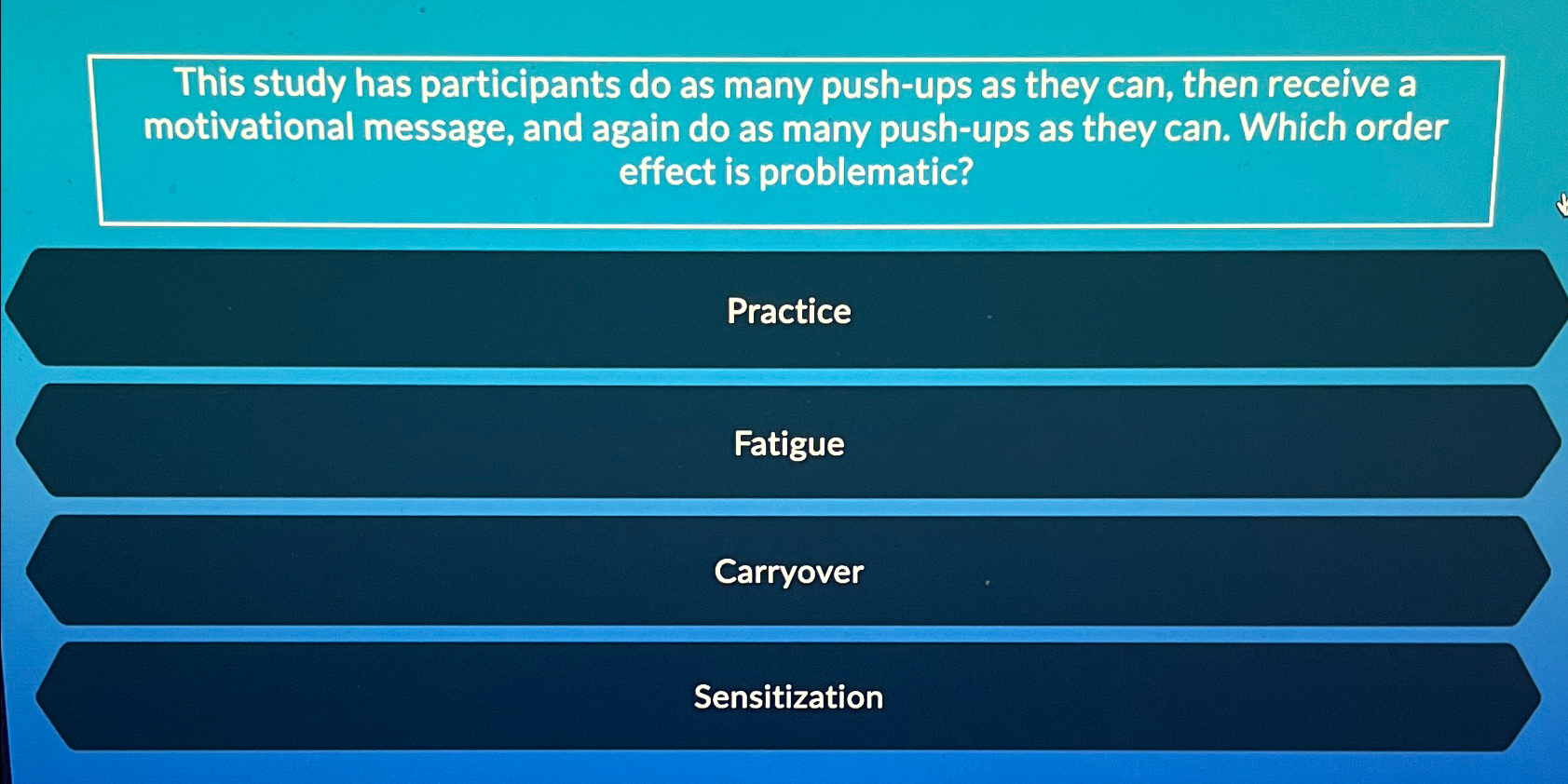 Solved This study has participants do as many push-ups as | Chegg.com