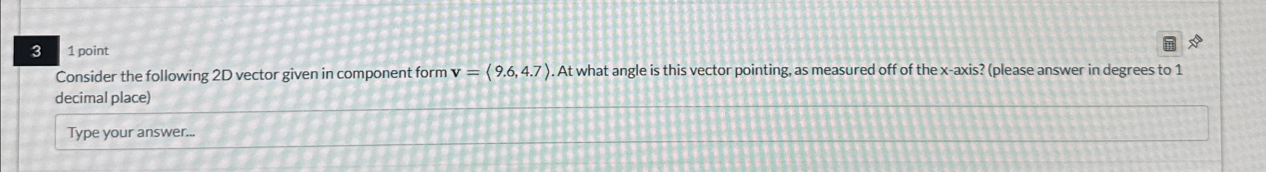 Solved 31 pointConsider the following 2D vector given in | Chegg.com Solved 31 pointConsider the following 2D vector given in | Chegg.com