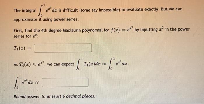 Solved so The integral da is difficult (some say impossible) | Chegg.com