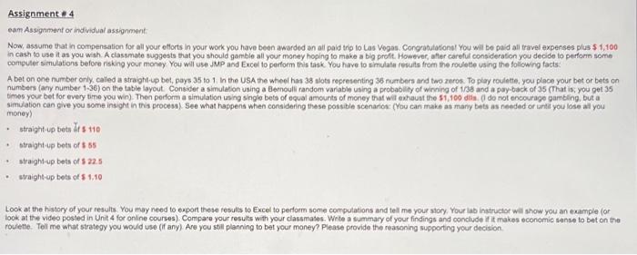 Solved Assignment #4 eam Assignment or individual | Chegg.com