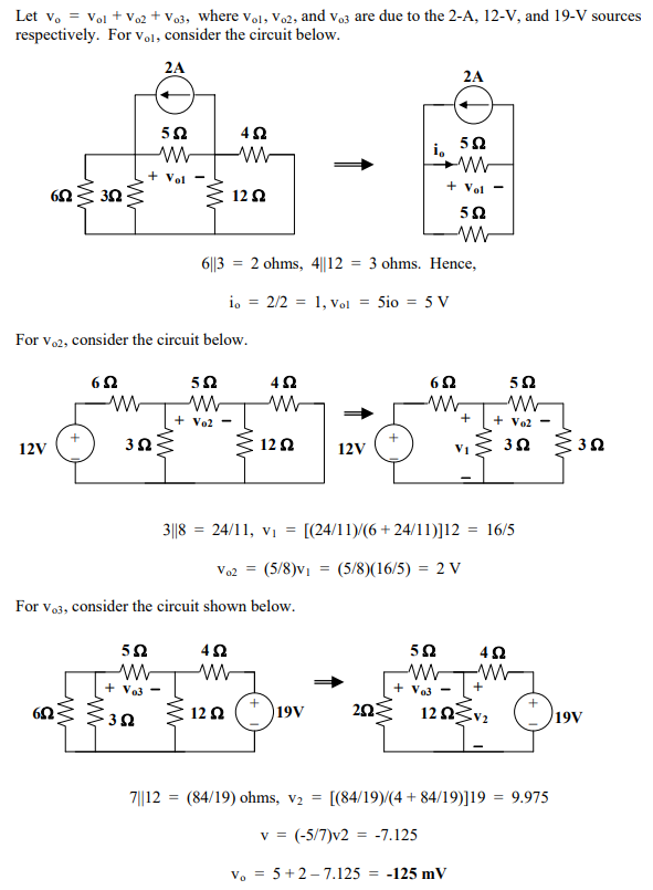 Use the Multisim circuit simulation to solve for io | Chegg.com