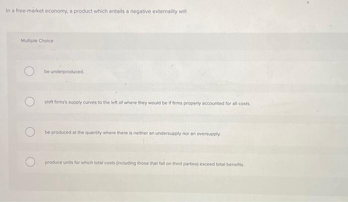 Solved Refer to the provided table. If the price of the | Chegg.com