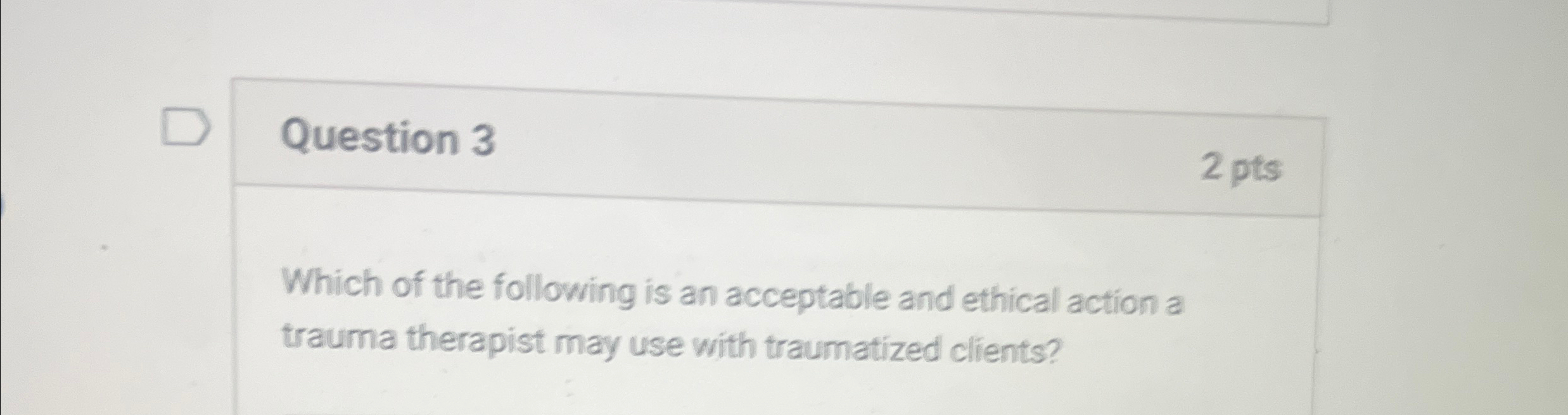 Solved Question 32 ﻿ptsWhich of the following is an | Chegg.com