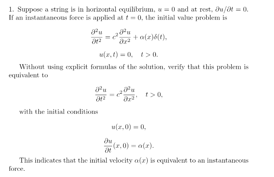 Solved Please be detailed on this PDE problem, thank you in | Chegg.com