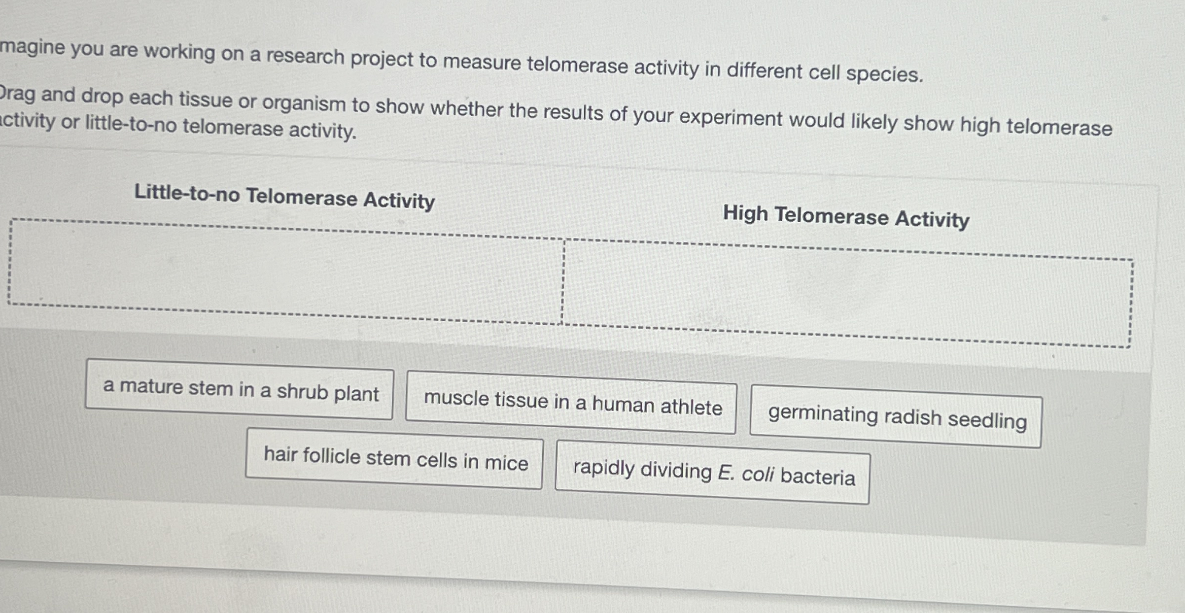 magine you are working on a research project to | Chegg.com