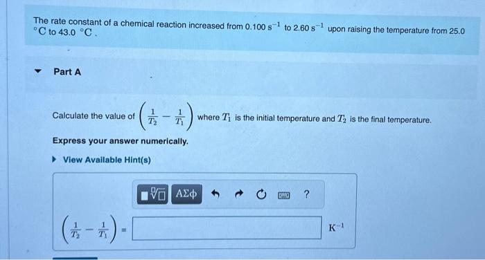 Solved An unknown reaction was observed, and the following | Chegg.com