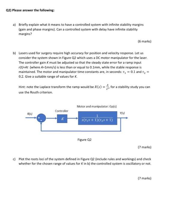Solved a) Briefly explain what it means to have a controlled | Chegg.com