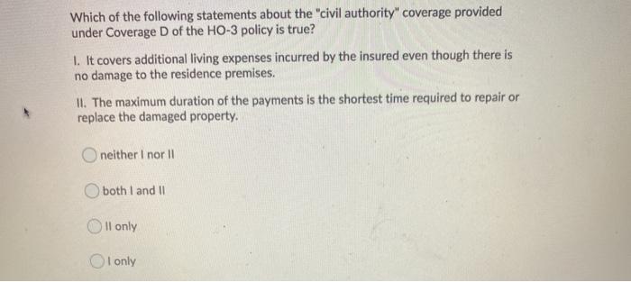 Solved Alexis has an HO-3 policy with a $300,000 Coverage A | Chegg.com