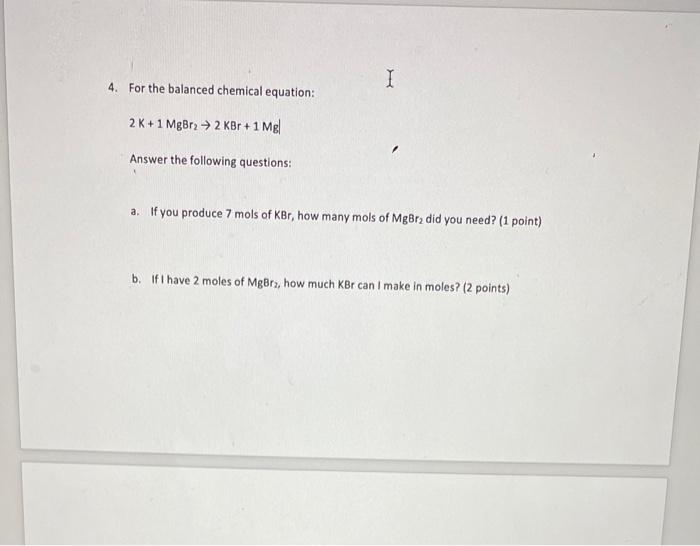 Solved Week 3 Assignment: 15 points 1. Balance these | Chegg.com
