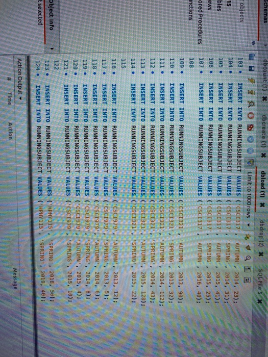 Solved Tasks Task 1 (5 marks) Download a file solution1.sql | Chegg.com