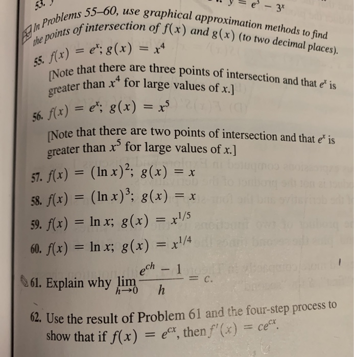 Solved 1. Ye - 34 use graphical approximation methods to | Chegg.com