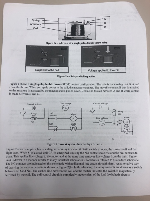 Solved: Analysis 1. List Two Advantages Of Using A Relay. ... | Chegg.com