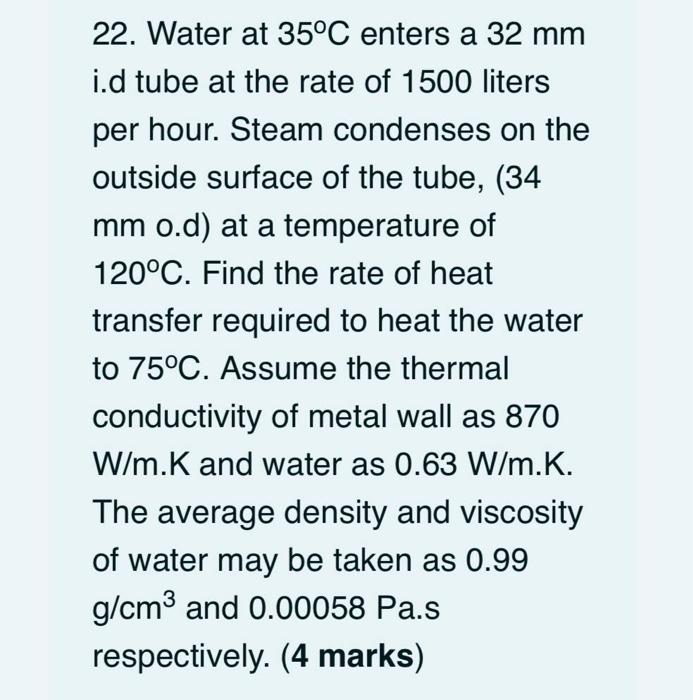 Solved PART-B (10 marks) 21. How does filmwise condensation | Chegg.com