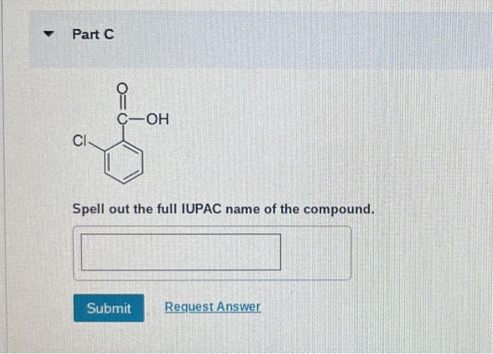 Solved CH3−CH2−CH2−O−OH Spell out the full IUPAC name of the | Chegg.com