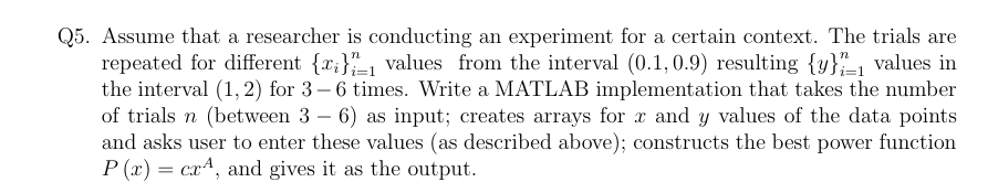 Solved Q5. ﻿Assume that a researcher is conducting an | Chegg.com