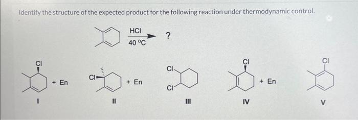 Solved Identify the structure of the expected product for | Chegg.com