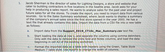Solved I dont know how to import the query into A2 because | Chegg.com