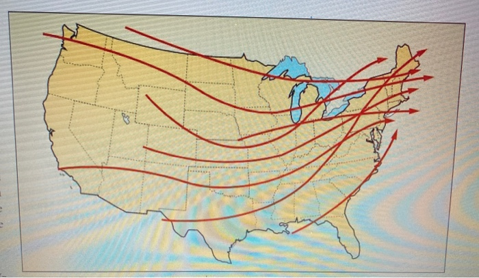 Solved 5. What is a mid-latitude cyclone? How is this | Chegg.com