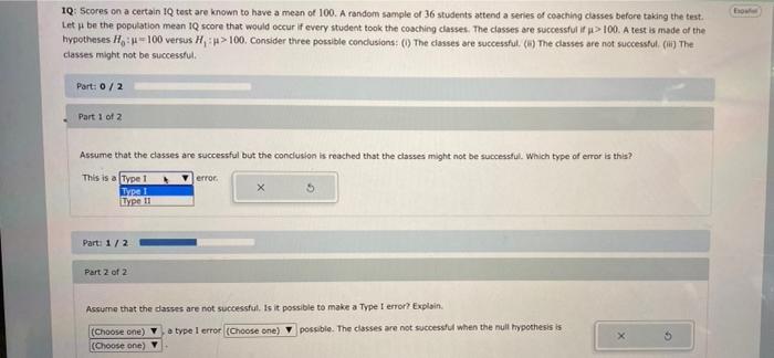 Solved 1Q: Scores on a certain 1Q test are known to have a | Chegg.com