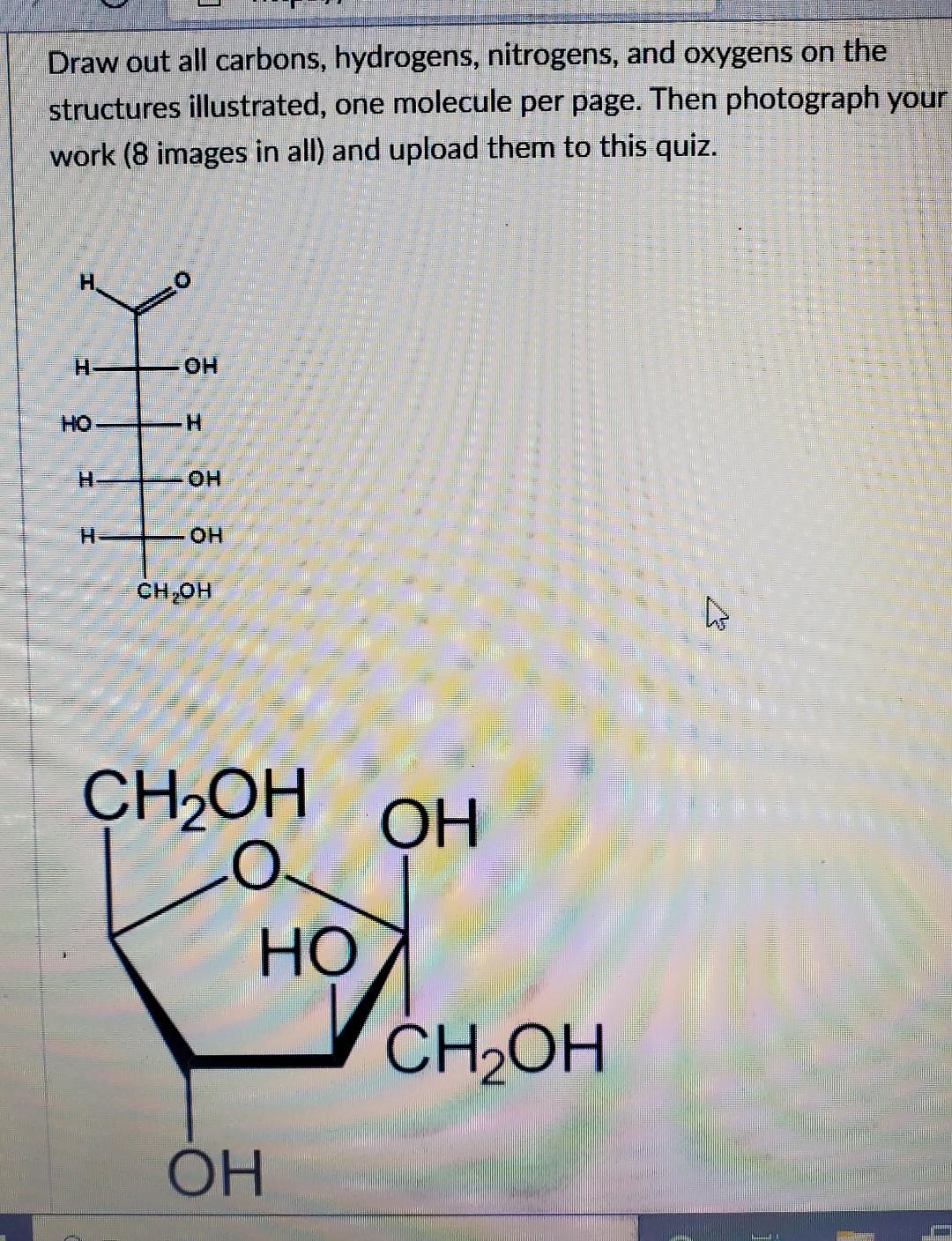 Solved Draw out all carbons, hydrogens, nitrogens, and | Chegg.com