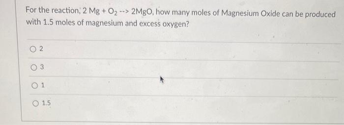 Solved In the reaction 2H2O2⋯2H2O+O2, how many moles of | Chegg.com