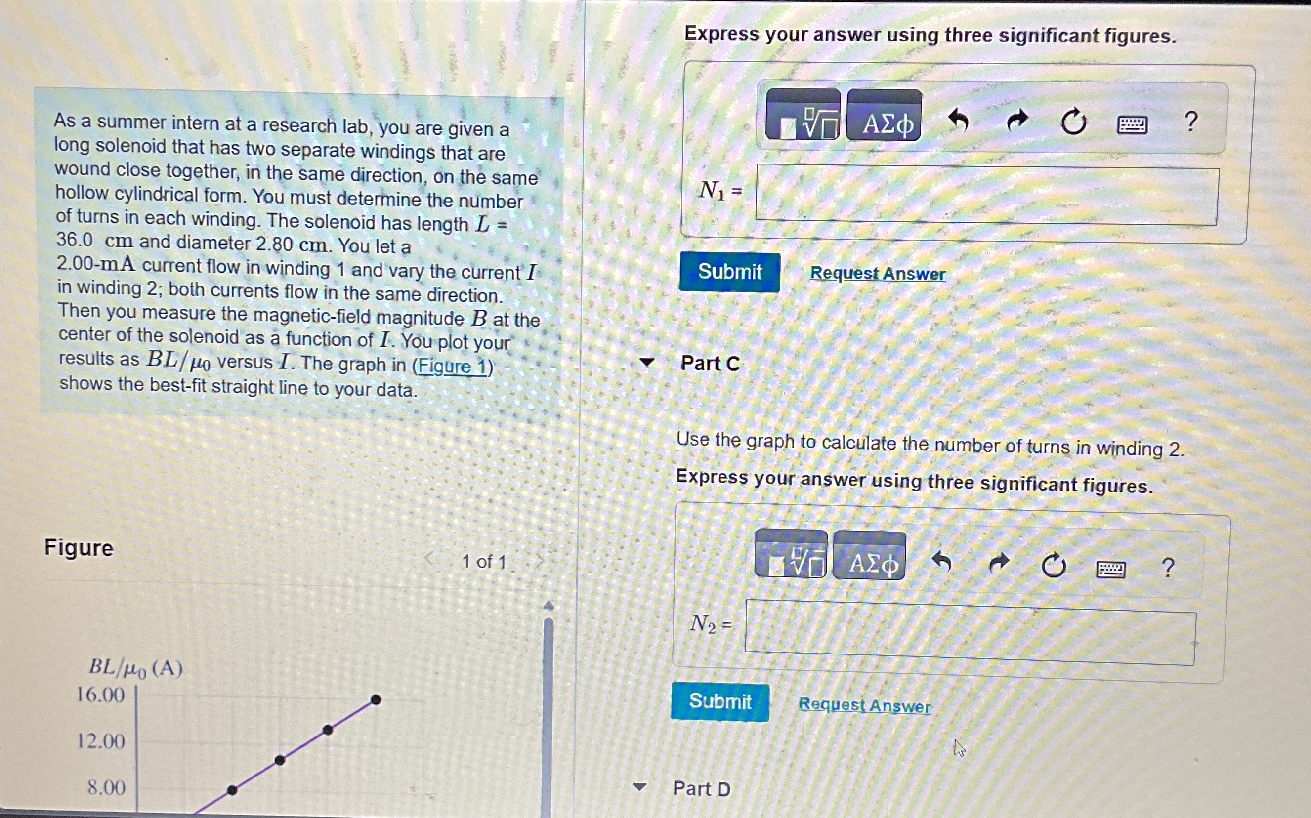 Solved Express your answer using three significant | Chegg.com
