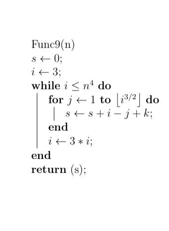 Solved Find time complexity in theta notation by line by | Chegg.com
