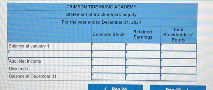 Solved Crimson Tide Music Academy offers lessons in playing | Chegg.com