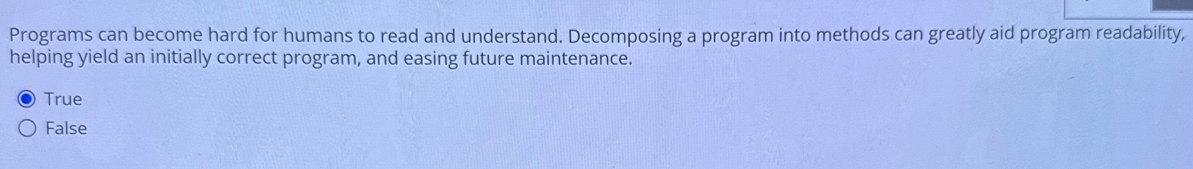 Solved Programs can become hard for humans to read and | Chegg.com