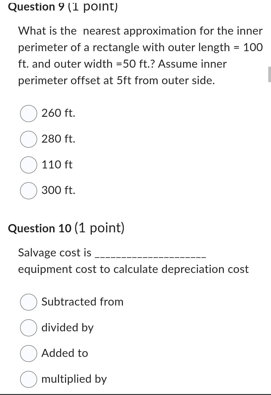 Solved What is the nearest approximation for the inner | Chegg.com