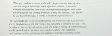 Solved "Managers and accountants at the ABC Corporation are | Chegg.com
