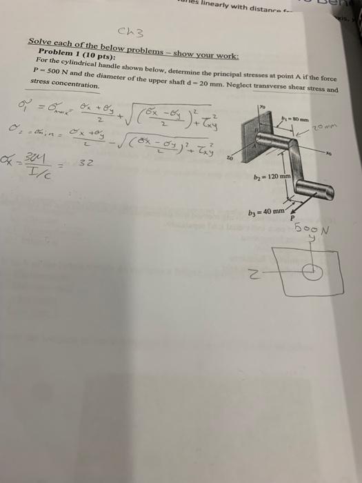 Solved Solve each of the below problems - show your work: | Chegg.com