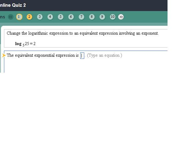 Solved Change the logarithmic expression to an equivalent | Chegg.com