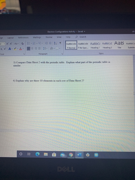 Solved Help Search Ayout References Mailings Review View Ă
