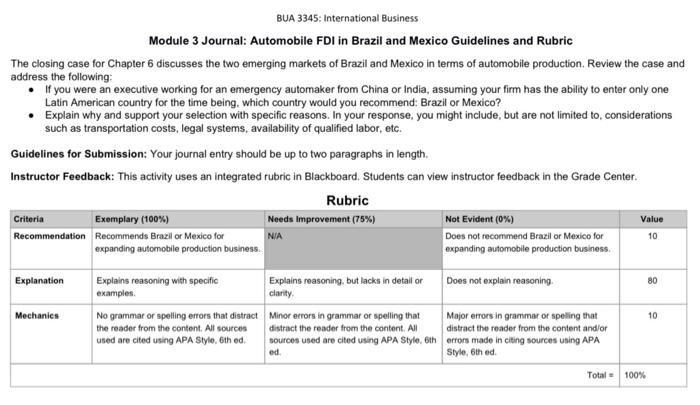 Solved The closing case for Chapter 6 discusses the two | Chegg.com