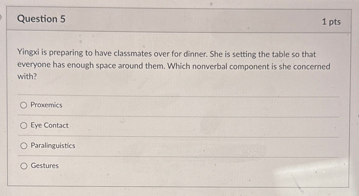 Solved Question 51 ﻿ptsYingxi is preparing to have | Chegg.com