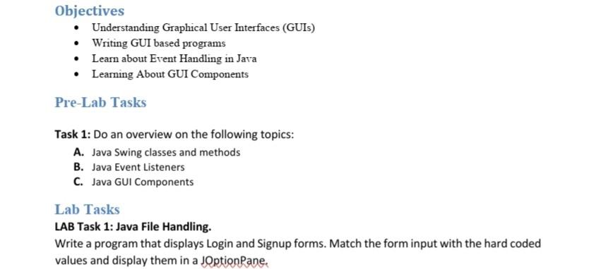 Solved Task 1 Java File Handling Write A Program That