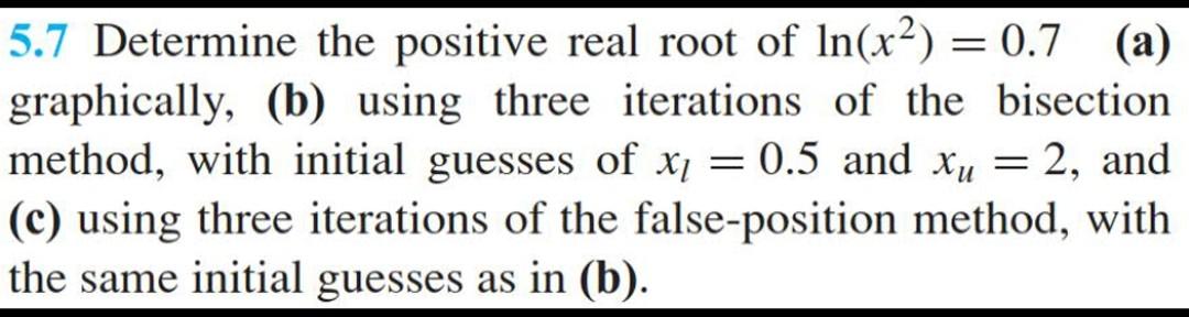 Solved Use Matlab Work on question 5.7c (only c) below using | Chegg.com