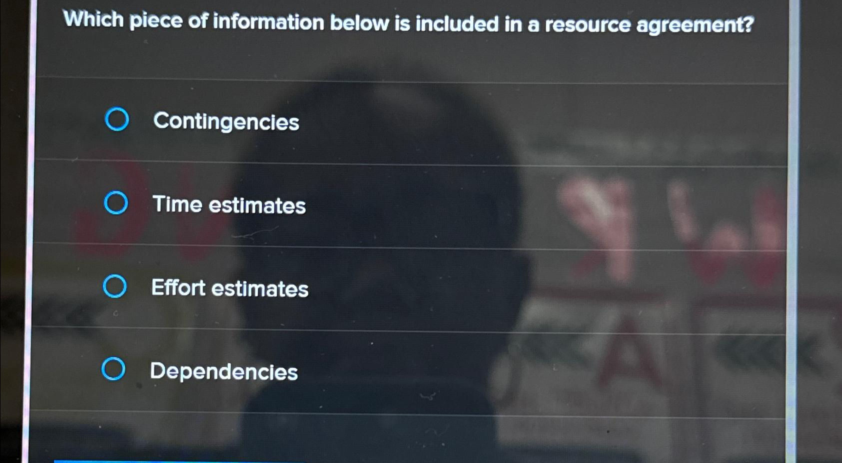 Solved Which piece of information below is included in a | Chegg.com