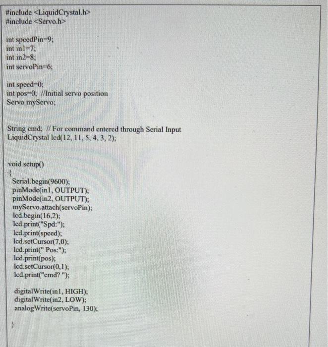 EET 491: Design and Applications with Embedded System | Chegg.com