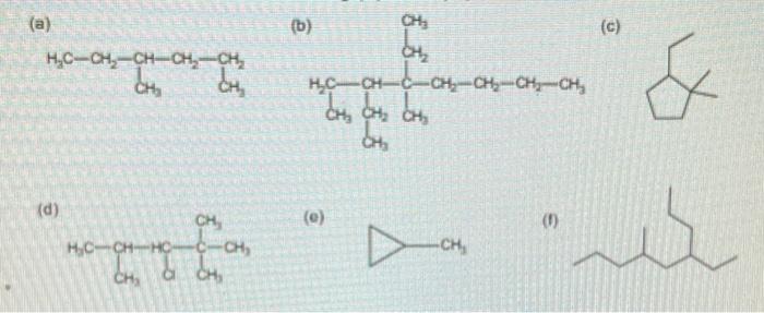 Solved (a) (c) HC-CH=CH-CH=CH CH (b) CHE by -and- HC | Chegg.com