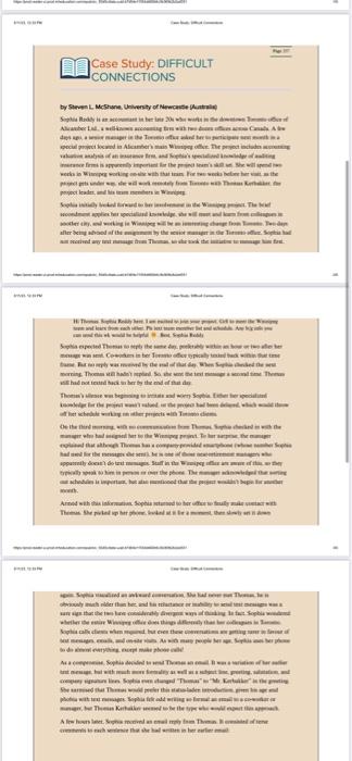 this a case study and i need the answers of the | Chegg.com