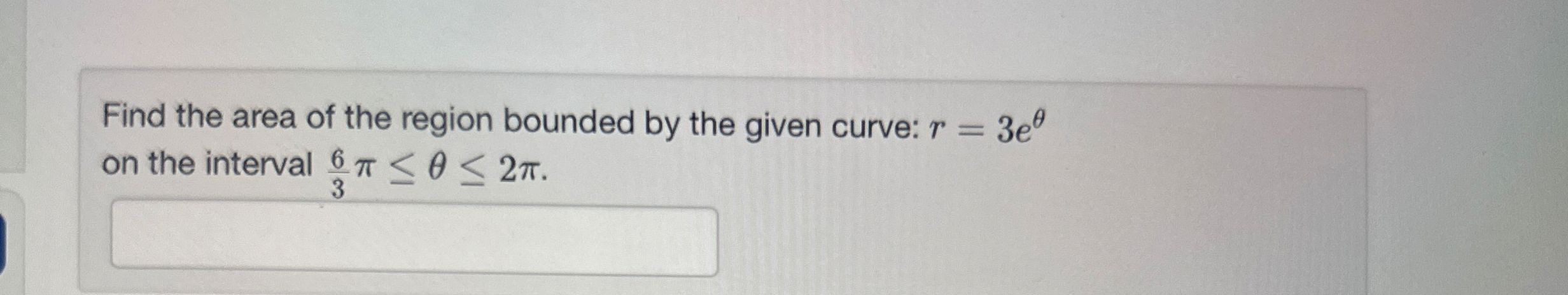 Solved Find the area of the region bounded by the given | Chegg.com