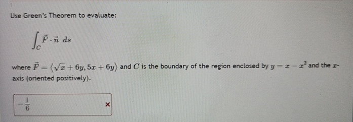 Solved Use Green's Theorem to | Chegg.com
