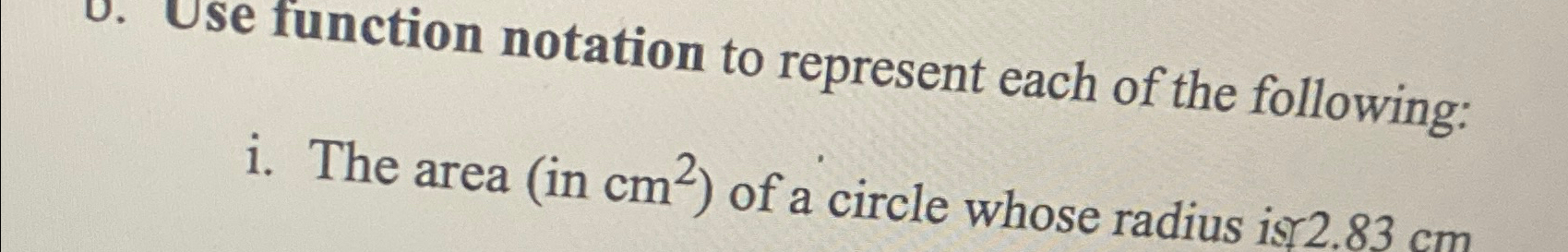 Solved v. ﻿Use function notation to represent each of the | Chegg.com