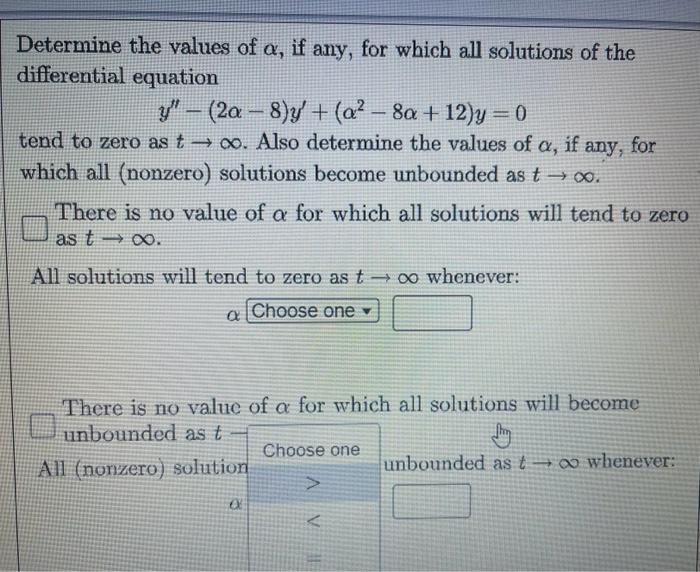 Solved Find A Differential Equation Whose General Solution