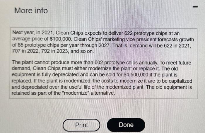 Clean Chips is a manutactarer of prototype chips | Chegg.com