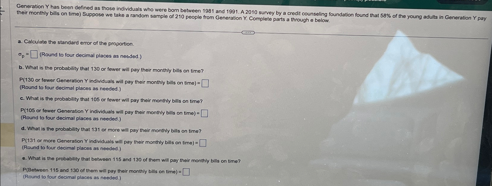 Solved Generation Y ﻿has been defined as those individuals | Chegg.com